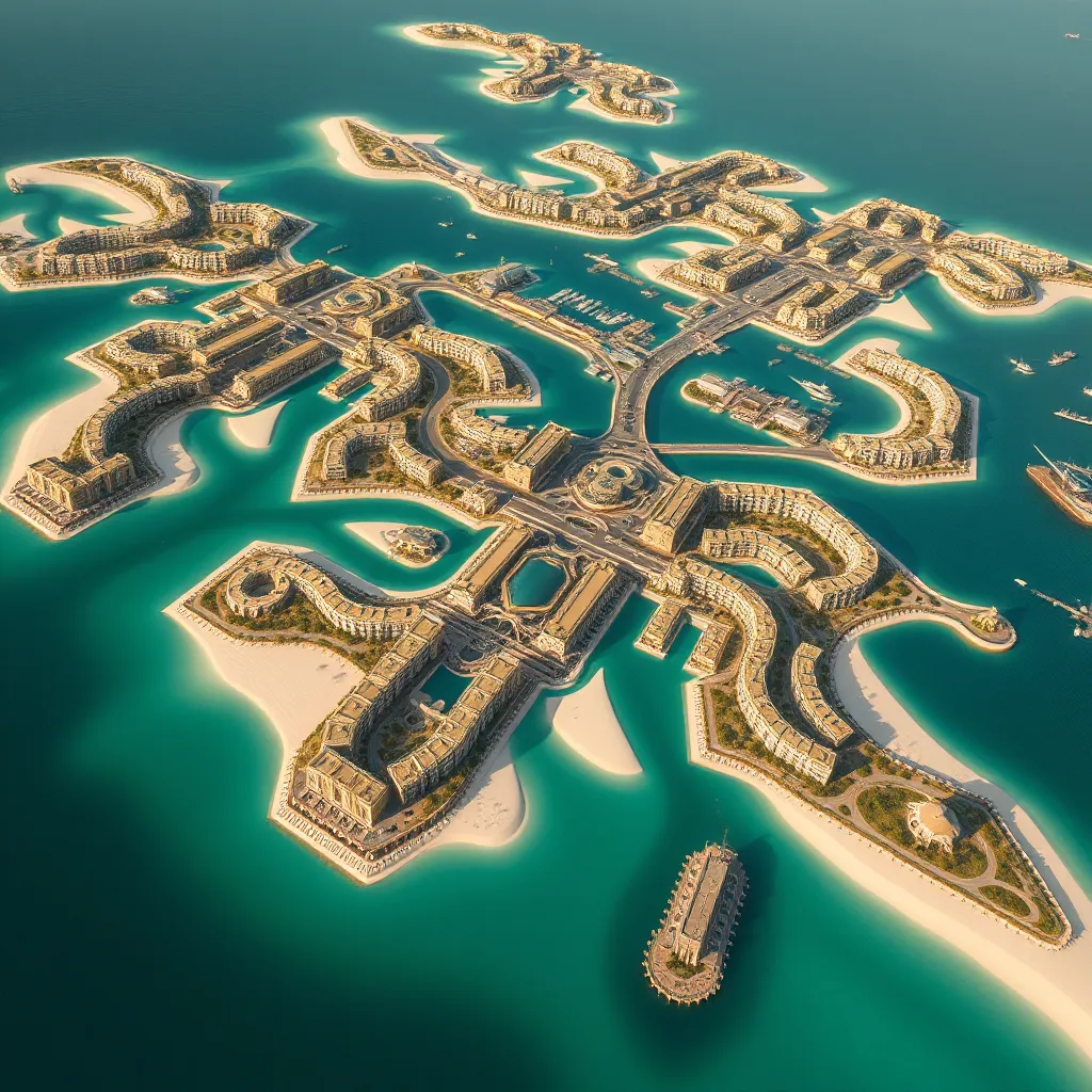 Exploring the Islands of the World in Dubai