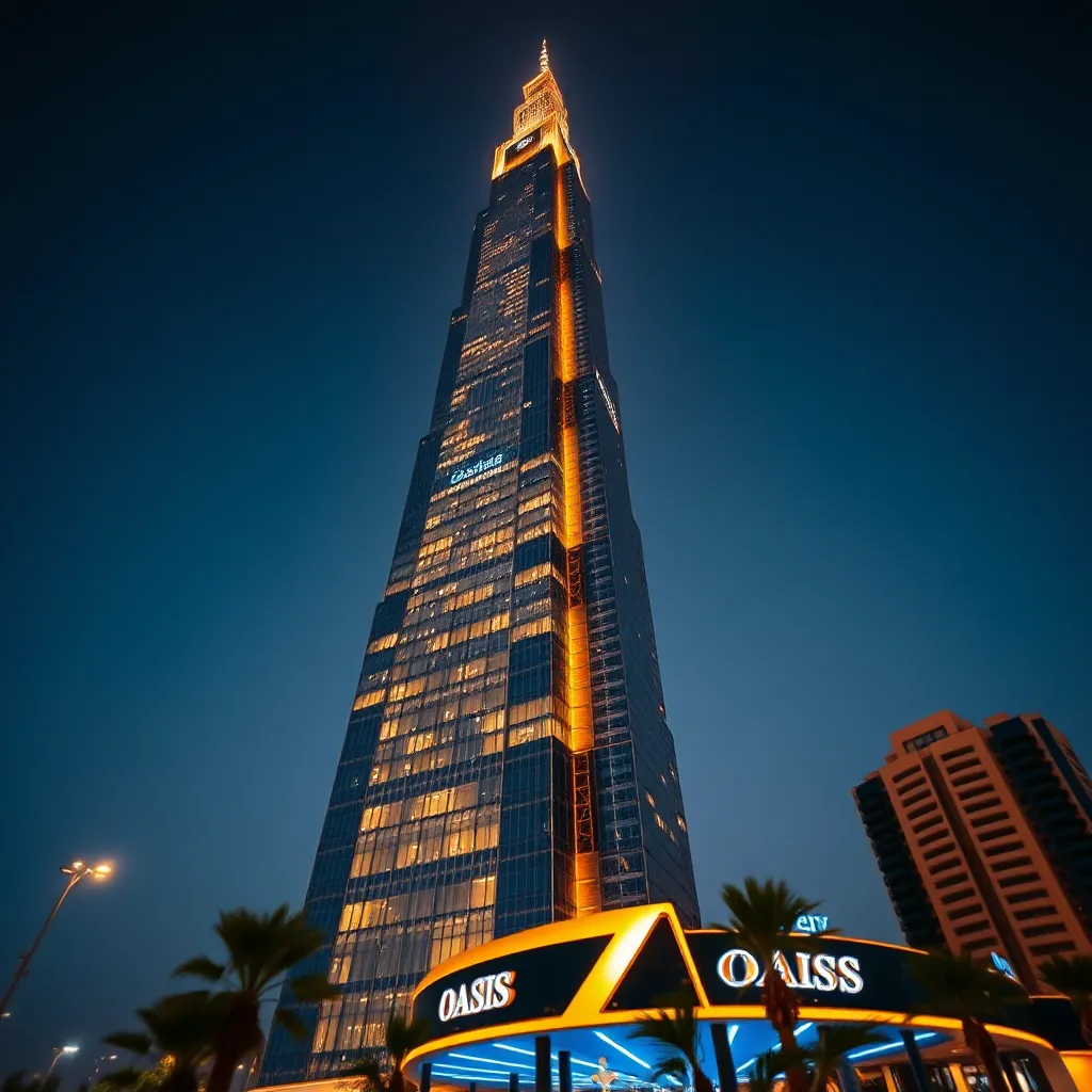 The Oasis Tower: Luxury Meets Architectural Marvel in Dubai